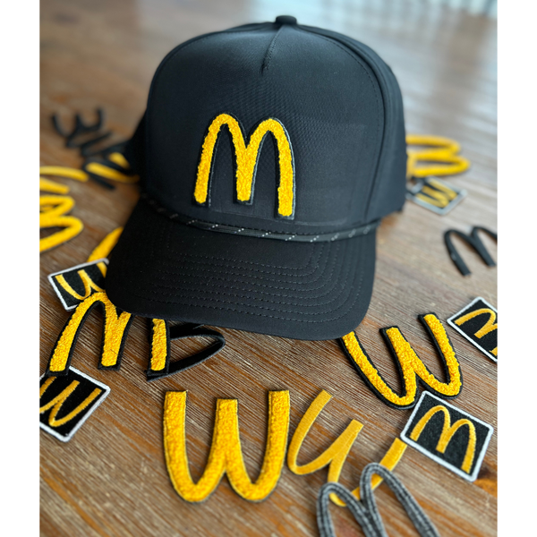 McDonalds Chenille M Hat - Copper Lane Design
